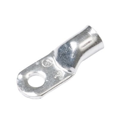 1/4" Copper Tin Plated Lug, 1 Ga (5 MIN) | 916535 | Del City