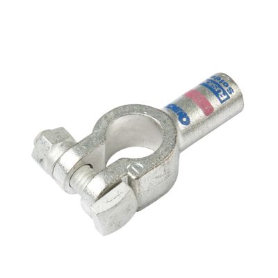 Straight Barrel Fusion Battery Terminals - Negative | Del City