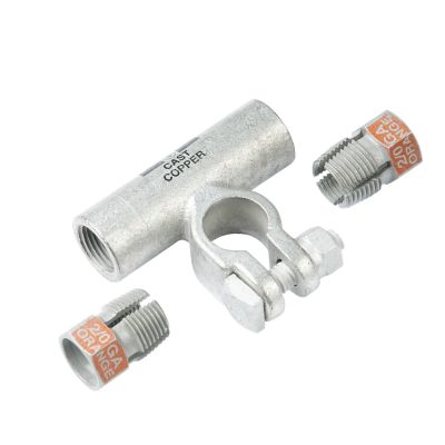 Flag Compression Nut Battery Terminals - Positive | Del City