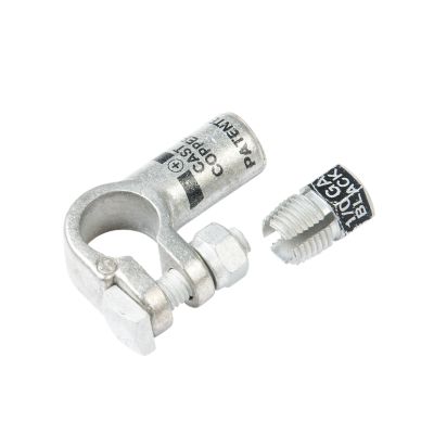 Left Elbow Compression Nut Battery Terminals - Positive | Del City