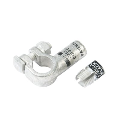 Right Elbow Compression Nut Battery Terminals - Positive | Del City