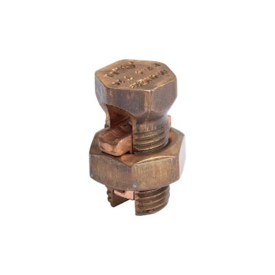 ILSCO IK-4N, Copper Split Bolt, 8 Ga Solid-4 Ga Solid, Replacement for ...