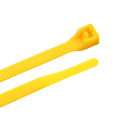 Cable Tie, 8", 50lb, Yellow (100 MIN) | 935703 | Del City