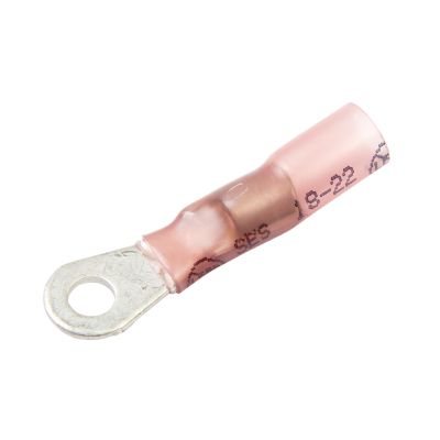 Lead-Free Heat Shrink & Solder Ring Terminals - 22-18 Gauge | Del City