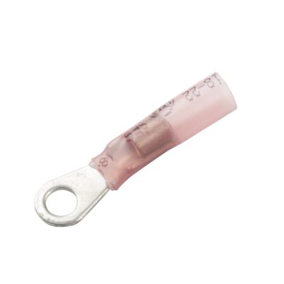 NSPA ELF116-10X, Lead-Free Heat Shrink & Solder Ring Terminal, 10 Stud ...