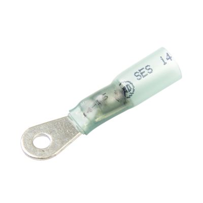 NSPA ELF114-06X, Lead-Free Heat Shrink & Solder Ring Terminal, 6 Stud ...