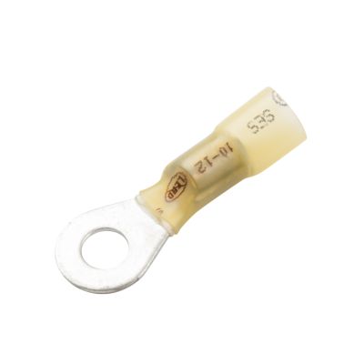 Lead-Free Heat Shrink & Solder Ring Terminals - 12-10 Gauge | Del City