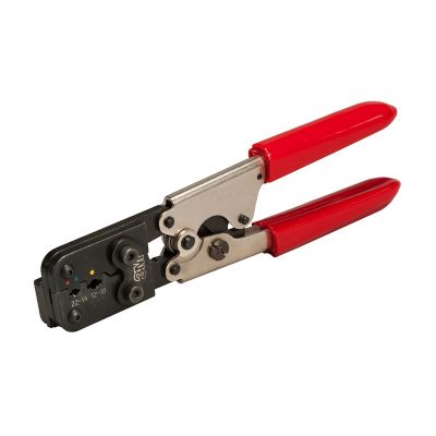 Double Insulated Terminal Ratchet Crimp Tool - 22-10 Gauge | Del City
