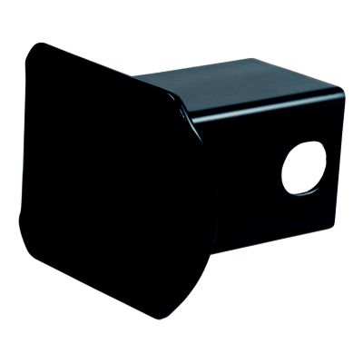 CURT 2" Black Steel Hitch Tube Cover (Packaged) | Del City