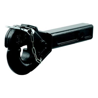 CURT 48005, Pintle Hook Hitch for 2-Inch Receiver, 10,000 lbs, Fits 2-1 ...