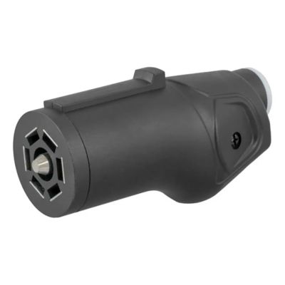 CURT Heavy-Duty 7-Way RV Blade Connector Plug (Trailer Side) | Del City