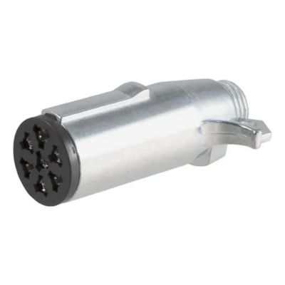 CURT 7-Way Round Connector Plug (Trailer Side) | Del City