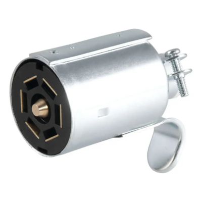 CURT 7-Way RV Blade Connector Plug (Trailer Side, Diecast Metal) | Del City