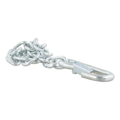 Curt 80312 27 Inch Trailer Safety Chain With 3 8 In Snap Hook 2 000