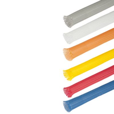 Techflex 1-1/4" Colored Expandable Sleeving - 50 Feet | Del City