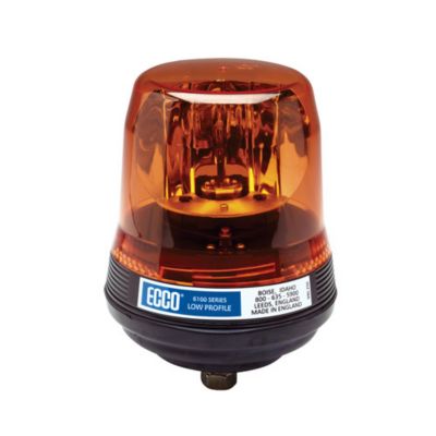 ECCO 5816A, Class I Low Profile Rotating Beacon, 1 Bolt Mount, Amber ...
