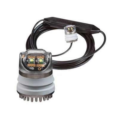 Hide-A-LED Concealed Warning Lights - 4 LED, Pop-In Mount | Del City
