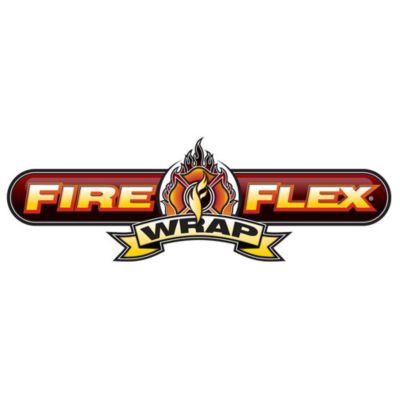 Techflex 1"-4" Fire Flex Wrap with Hook & Loop - 25 Feet | Del City