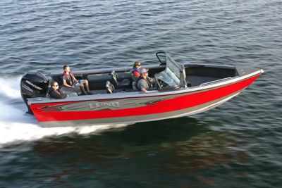 Lund® Baron 2275 - 22 Foot Aluminum Salmon Fishing Boat for Sale