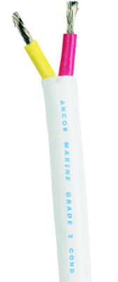 12 Ga Ancor Marine Grade Tinned Saftety Duplex Round Boat Cable - 100 ...