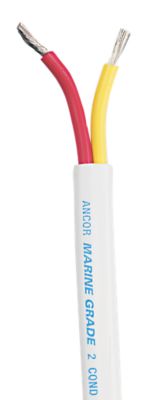 10 Ga Ancor Marine Grade Tinned Safety Duplex Flat Boat Cable - 250 ft ...