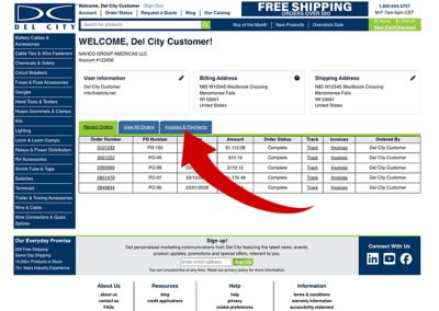Pay Invoices Online | Del City