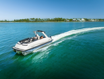 Crowne SL 250 Tritoon | Harris Pontoon Boats