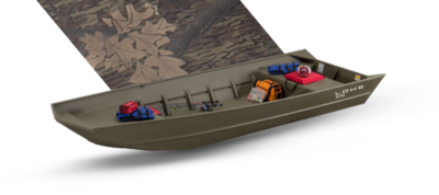 16' Lowe® 1648 M Aura Riveted Jon Hunting Boat for Sale | Lowe Boats