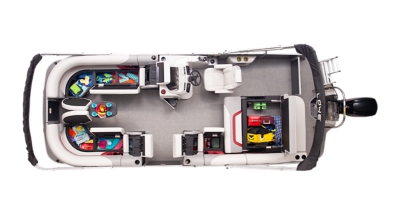 Lowe SS210 Convertible Lounge Sport Pontoon Boat | Lowe Boats