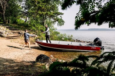 Small Aluminum Camping Boats - Overnight Camper | Lund® SSV