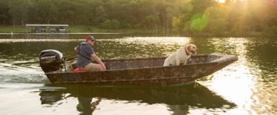 Roughneck 1660 Aluminum Hunting & Fishing Jon Boat | Lowe Boats