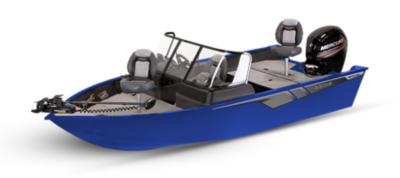 16' 9" Lowe® 1675 WT Deep V Walk-Thru Large Aluminum Fishing Boat ...
