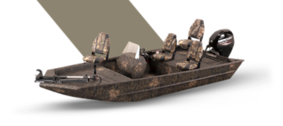 16' Roughneck 1660 Side Console Hunting & Fishing Boat | Lowe Boats