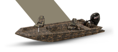 17' Roughneck 1760 Jon Boat: Aluminum Hunting Boats | Lowe Boats