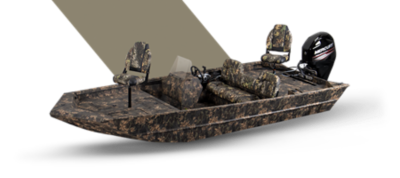 Roughneck 1756SC Jon Aluminum Hunting Boat | Lowe Boats