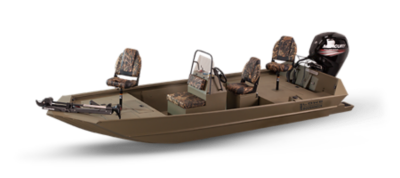 Roughneck 1860 Tunnel Jet Fishing and Hunting Boats | Lowe Boats