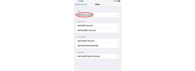 Email Setup for Apple iOS Phones/Devices (IMAP) Email Setup for Apple iOS Phones/Devices (IMAP)