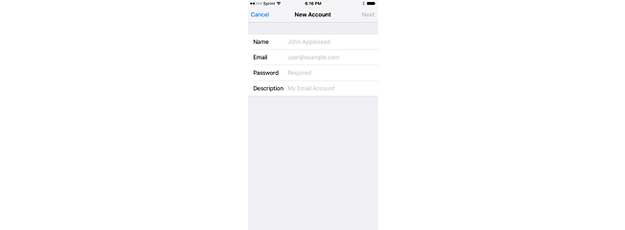 Email Setup for Apple iOS Phones/Devices (IMAP) Email Setup for Apple iOS Phones/Devices (IMAP)